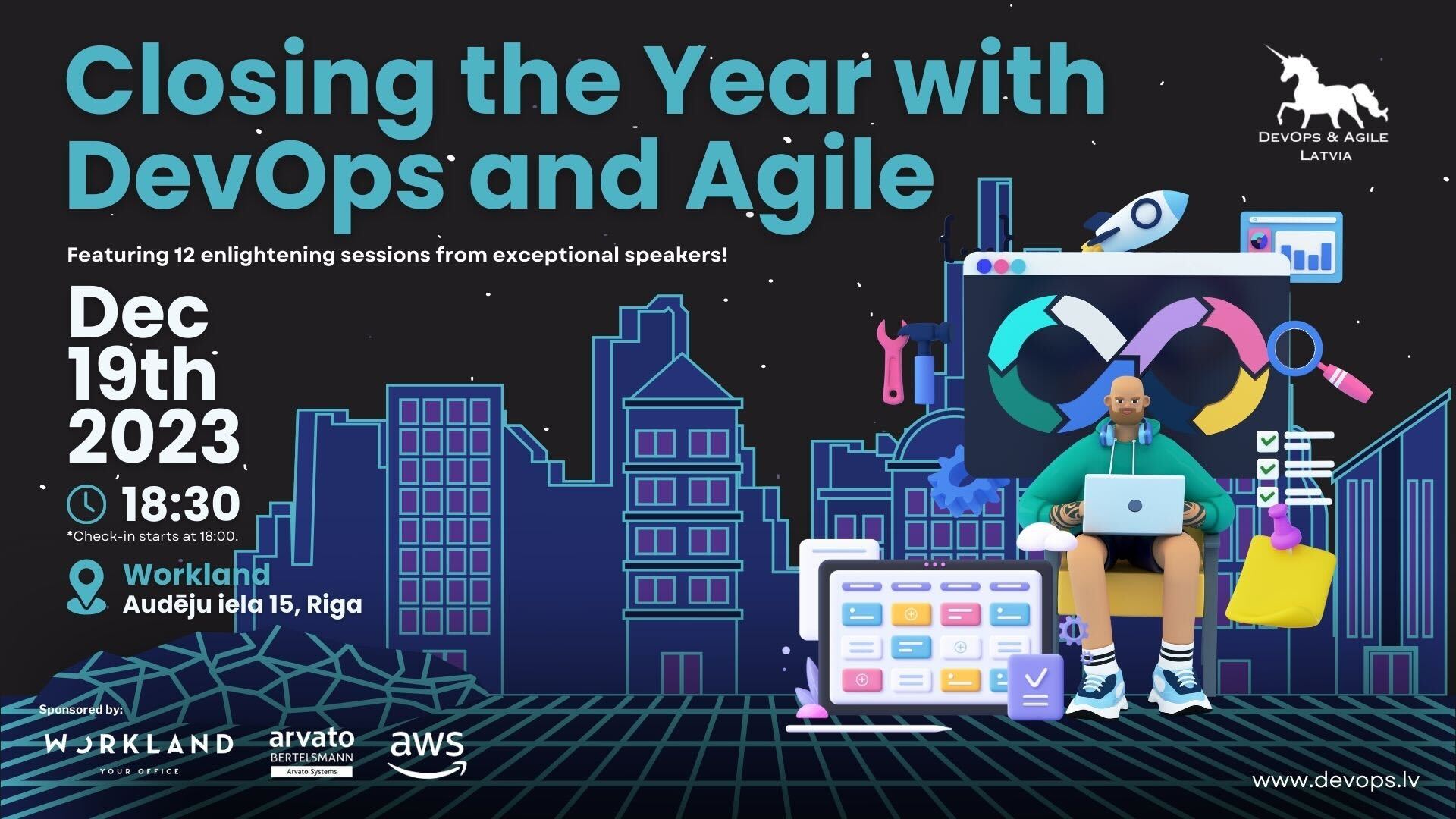 20th: Closing the Year with DevOps and Agile | DevOps.lv