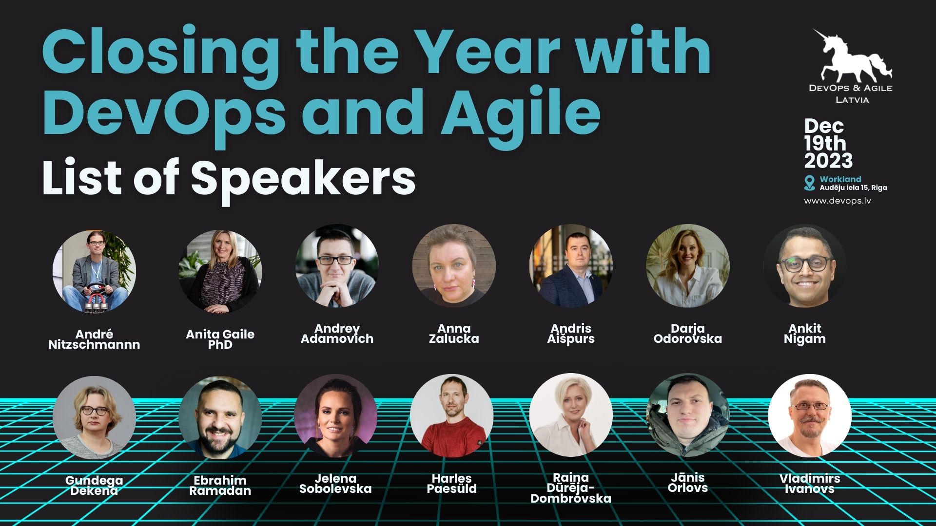 20th: Closing the Year with DevOps and Agile | DevOps.lv